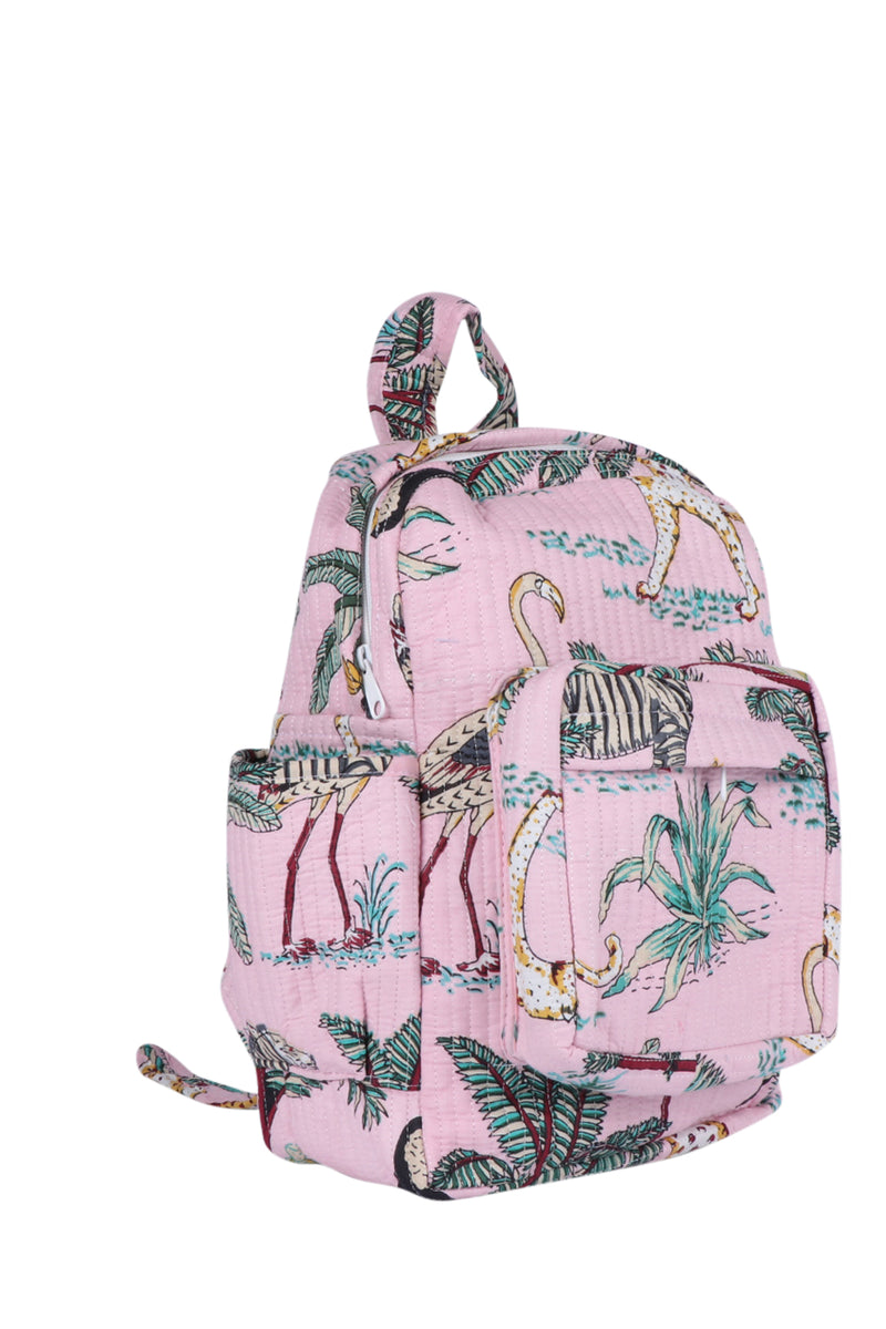 Studio Collektif Mini Backpack Light Pink Jungle – Smol